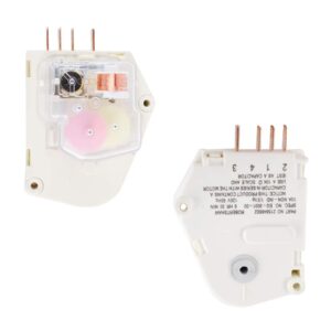 Assollve 2 PACKS 215846602 Refrigerator Defrost Timer Replacement Part Compatible with 215846606 240371001 241621501 AP2111929 PS423801 and more