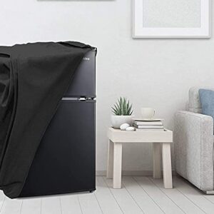 UCARE Mini Refrigerator Dust Cover Compatible with Midea WHD-113FSS1 Refrigerators, 420D Oxford Fabric Waterproof Dustproof Mini Fridge Freezer Cover Protector Refrigerator Covers