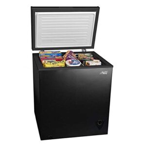 arctic king chest freezer 5 cu ft (black)