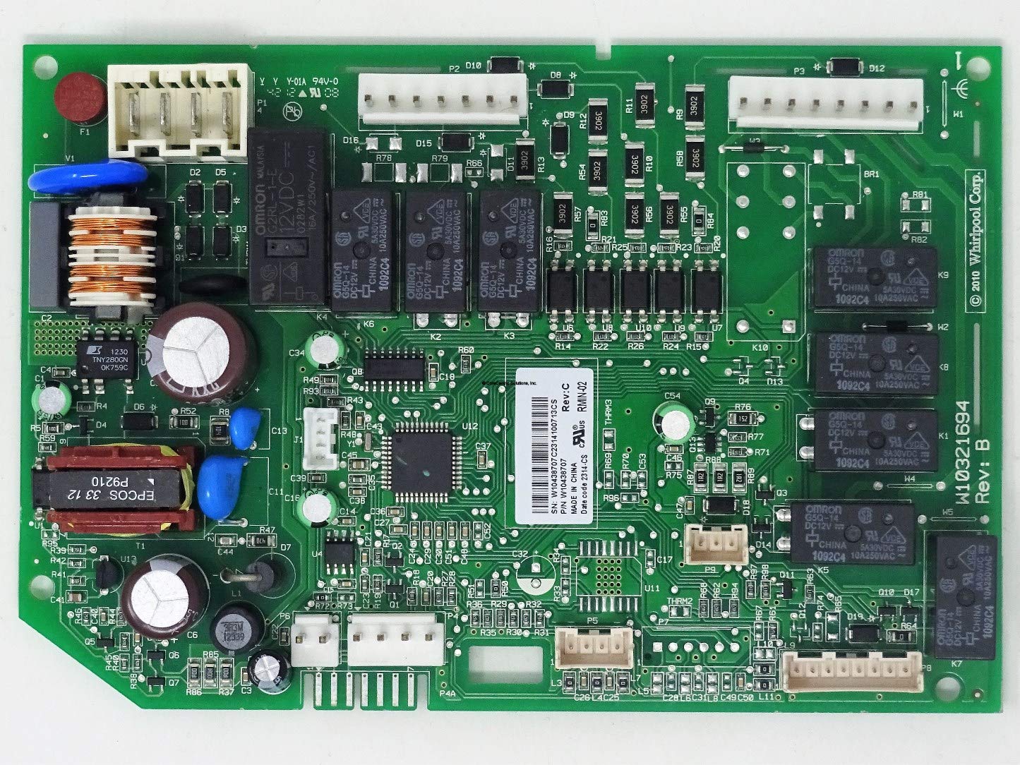 CoreCentric Remanufactured Refrigerator Electric Control Board Replacement for Whirlpool W11035752