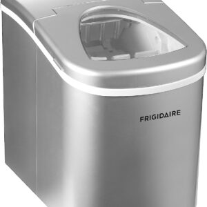 RCA RIC102-Silver Compact Ice Maker, Silver