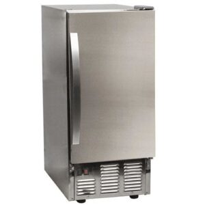 edgestar oim450ss outdoor undercounter clear ice maker - stainless steel