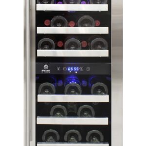 Vinotemp 28-Bottle Dual-Zone Wine Cooler (Stainless)