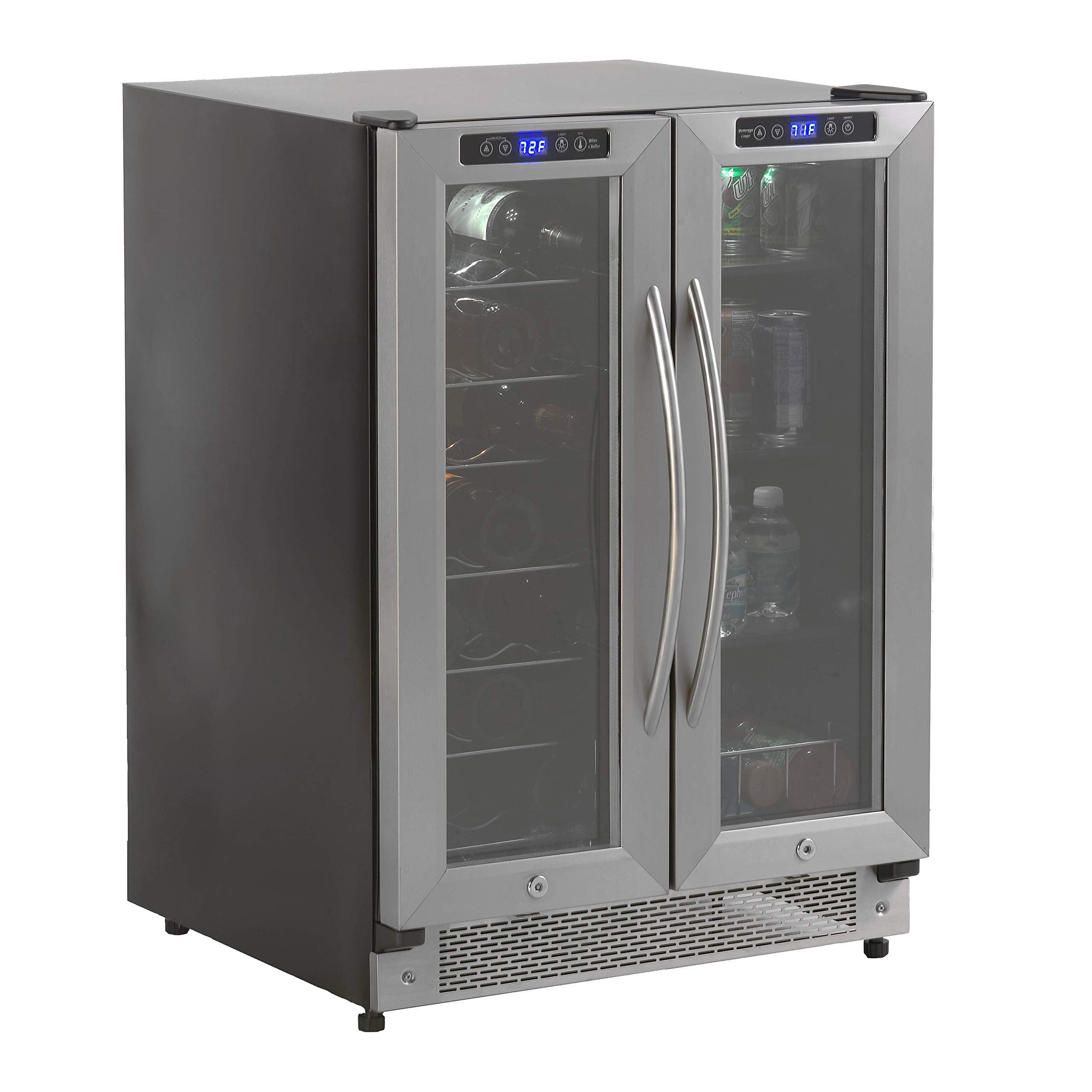 Avanti WBV19DZ Side by Side Dual Zone Wine/Beverage Cooler