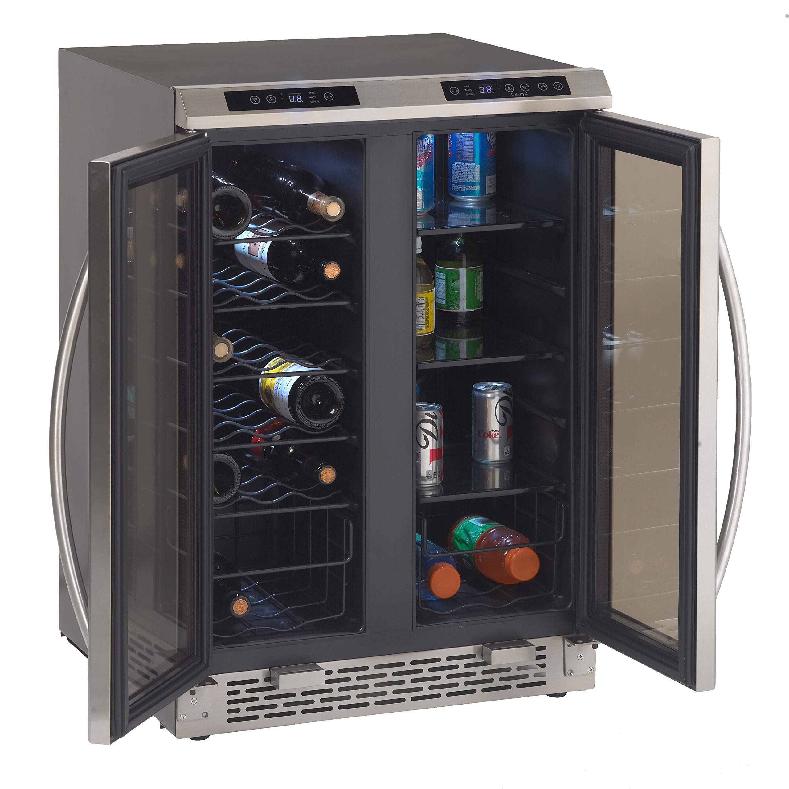 Avanti WBV19DZ Side by Side Dual Zone Wine/Beverage Cooler