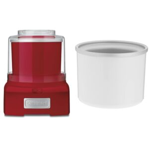 cuisinart ice-21rp1 frozen yogurt, ice cream and sorbet maker and additional freezer bowl