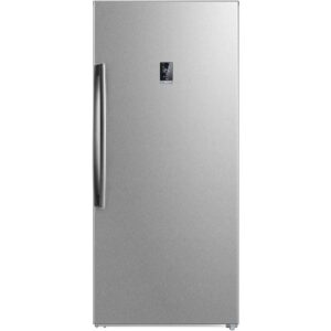 midea 21-cu. ft. upright freezer-stainless steel