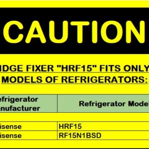 Fridge Fixer for the Haier HRF15 Series