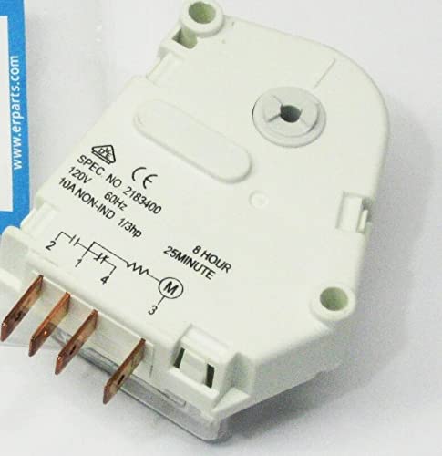 2183400 Compatible with Whirlpool Refrigerator Defrost Timer AP6005994 PS11739056