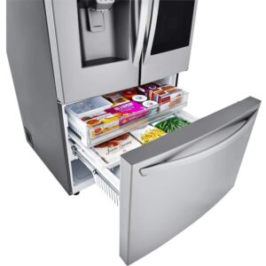 24 cu. ft. Smart wi-fi Enabled InstaView™ Door-in-Door® Counter-Depth Refrigerator with Craft Ice™ Maker