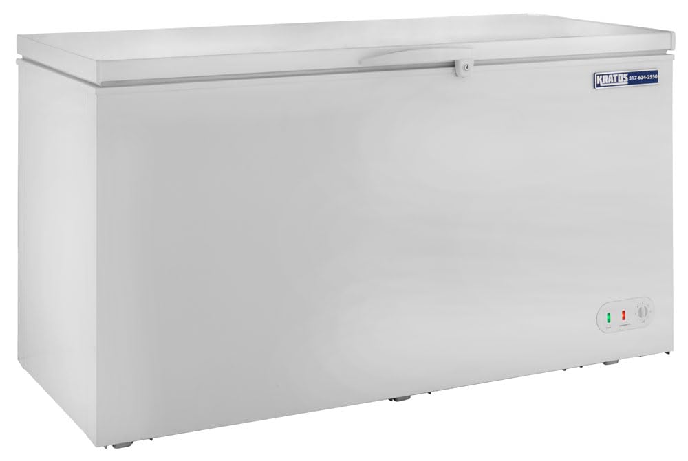 Kratos Refrigeration 69K-748HC Solid Top Chest Freezer, 15.9 Cu. Ft. Capacity