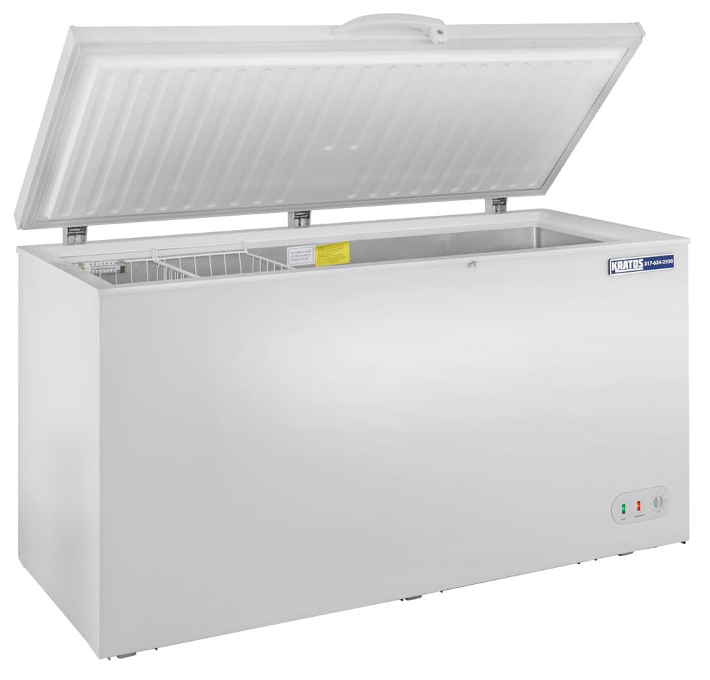 Kratos Refrigeration 69K-748HC Solid Top Chest Freezer, 15.9 Cu. Ft. Capacity