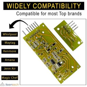 4389102 Refrigerator Control Board Kit by Seentech, Compatible with Whirlpool Kenmore Refrigerators – Replaces: 2255114 W10193666 W10193840 W10290817 W10757851 AP5956767