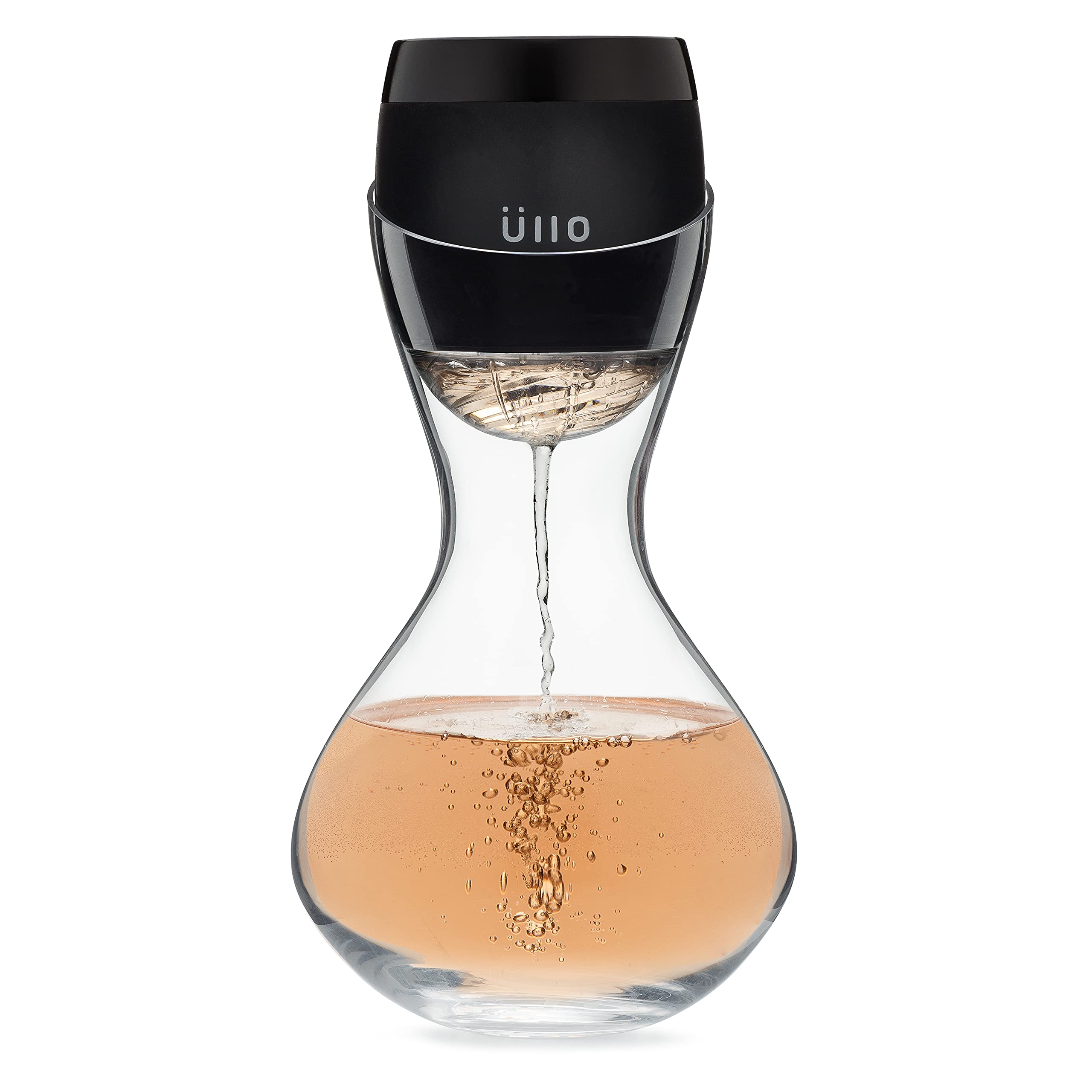 Ullo Chill Wine Purifier + Carafe. Remove Sulfites, Remove Histamines, Restore Taste, Aerate, and Chill with Ullo Purified Wine.