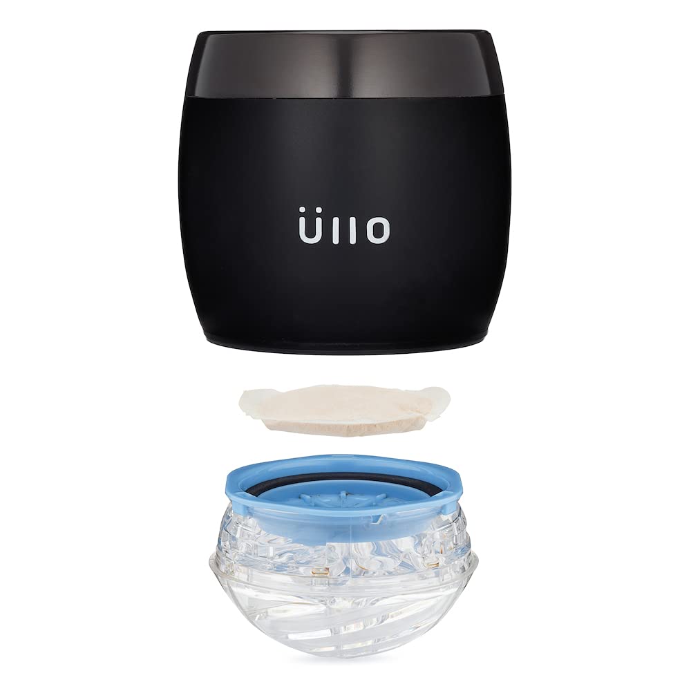 Ullo Chill Wine Purifier + Carafe. Remove Sulfites, Remove Histamines, Restore Taste, Aerate, and Chill with Ullo Purified Wine.