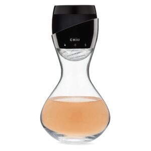 Ullo Chill Wine Purifier + Carafe. Remove Sulfites, Remove Histamines, Restore Taste, Aerate, and Chill with Ullo Purified Wine.