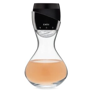 Ullo Chill Wine Purifier + Carafe. Remove Sulfites, Remove Histamines, Restore Taste, Aerate, and Chill with Ullo Purified Wine.