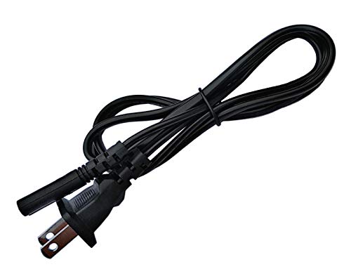 UpBright AC 120V Power Cord Cable Plug Lead Charger Compatible with Frigidaire EFMIS170-BLACK EFMIS170-PINK EFMIS170-WHITE 6.5L 9Can Retro Mini Cooler Portable Fridge Brushed Steel Rugged Refrigerator