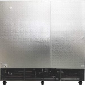 KoolMore 82" 3 Door Stainless Steel Upright Commercial Reach-in Freezer - 72 cu. ft, Model:RIF-3D-SS