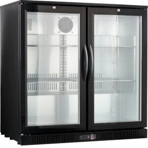 Procool Refrigeration 2-door Glass Front Counter Height Back Bar Beverage Cooler; 36" Wide