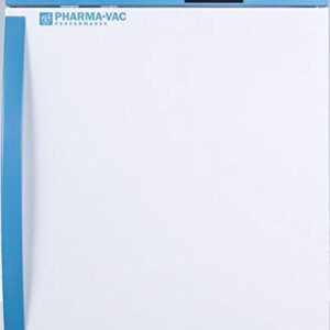 Accucold 1 cu ft Countertop Pharma-Vac Medical Refrigerator w/Solid Door - Temperature Alarm, 115v