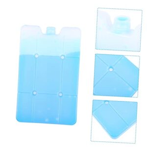 CLISPEED 2pcs Cooler Box Ice Cooler Case Reusable Cold Compress Ice Lunch Reusable Ice Bag Ice Case Freezer Disposable Cooler Food Containers Ice Container Hdpe Cooling Box Portable