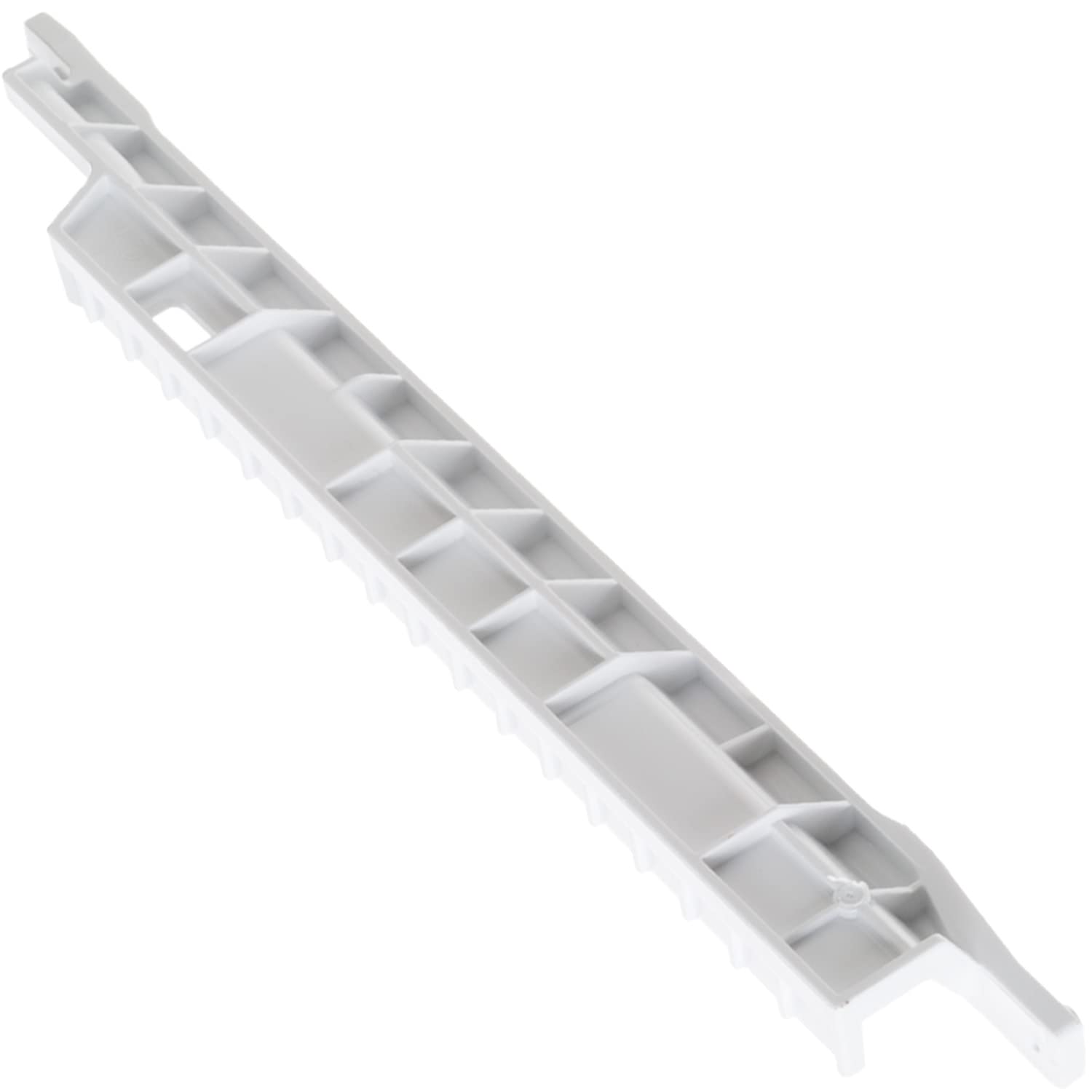 WR72X21684 Right Drawer Slide Rail - Compatible GE Refrigerator Parts - Replaces AP5986502 3527786 PS11726971 - It Is Approximately 14 Inches Long & 2 Inches Wide - Made of Durable White Plastic