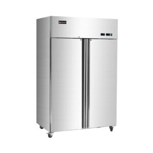 aceland arf-48b reach-in double door combo refrigerator and freezer 36 cu. ft. for restaurant, bar, shop, residential(commercial kitchen equipment)