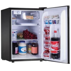 Magic Chef 17.5 in. W 2.6 cu. ft. Mini Refrigerator in Black