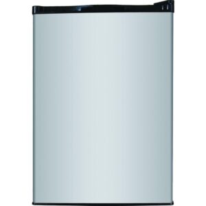 magic chef 2.6 cu. ft. mini refrigerator in stainless look, energy star