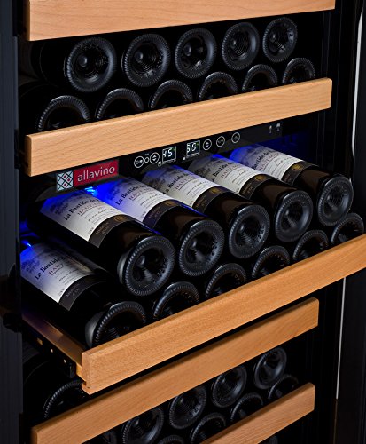 Allavino Wine Refrigerator, 99 Bottle, Stainless Steel