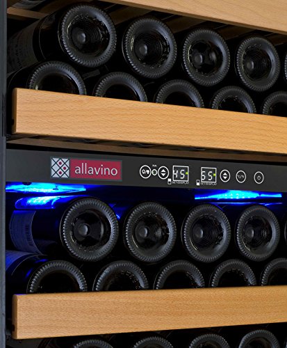 Allavino Wine Refrigerator, 99 Bottle, Stainless Steel