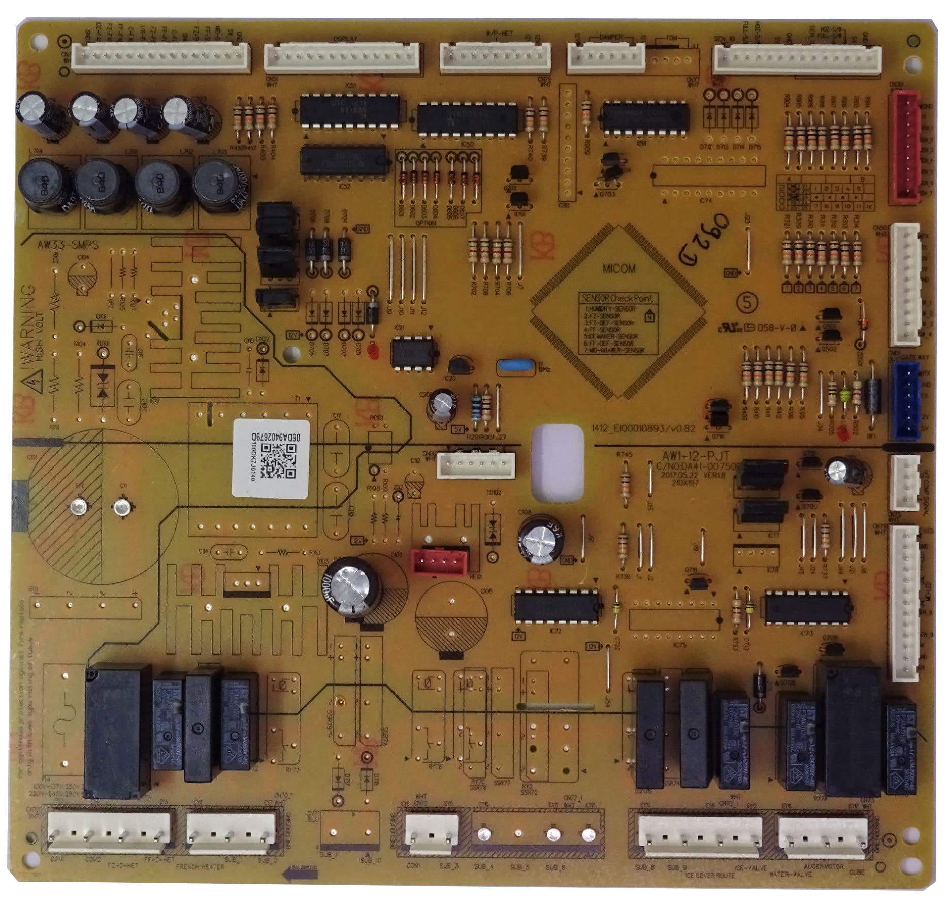 CoreCentric Remanufactured Refrigerator Dispenser Control Board Replacement for Samsung da94-02679d