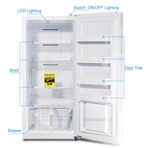 Upright freezers for kitchen，garage as great gifts