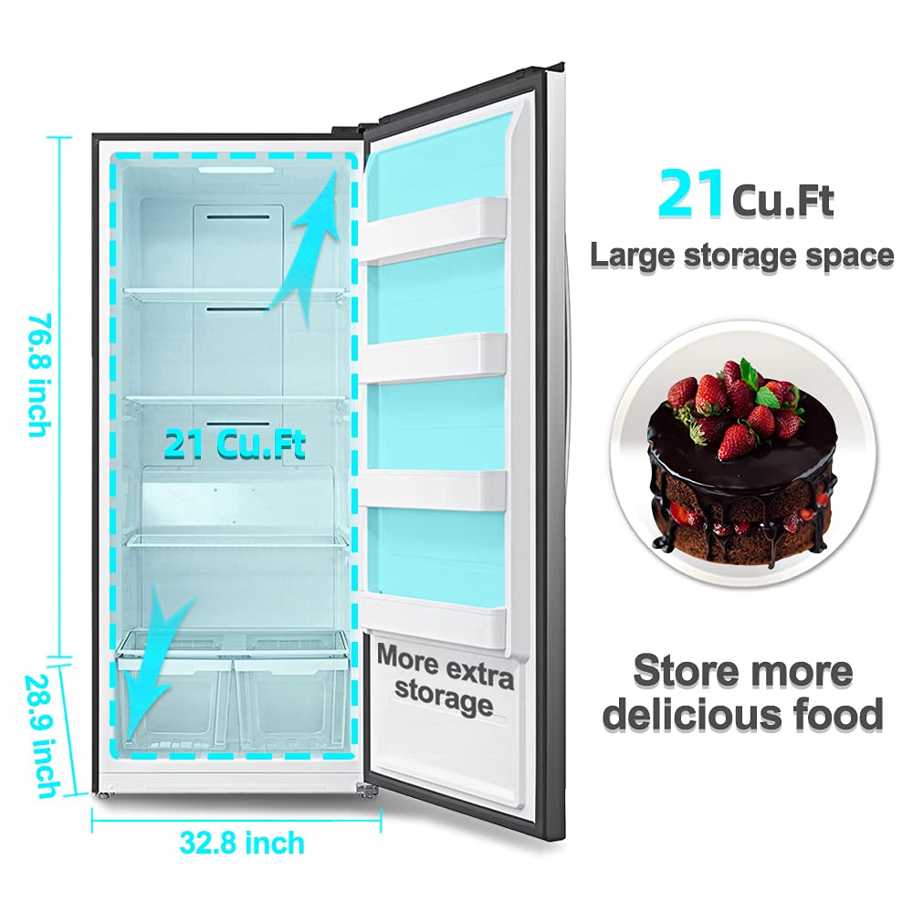 Upright freezers for kitchen，garage as great gifts