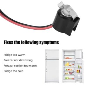 W10225581 Refrigerator Bimetal Defrost Thermostat Replaces WPW10225581 AP6017375 PS11750673 PS237680 2321799, Compatible for Whirlpool Sears Kenmore Refrigerator