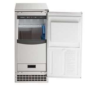 Scotsman Undercounter CU50PA Gourmet Top-Hat Ice Ice Maker w/Pump Drain (1, CU50PA-1 Gourmet Pump Cuber)