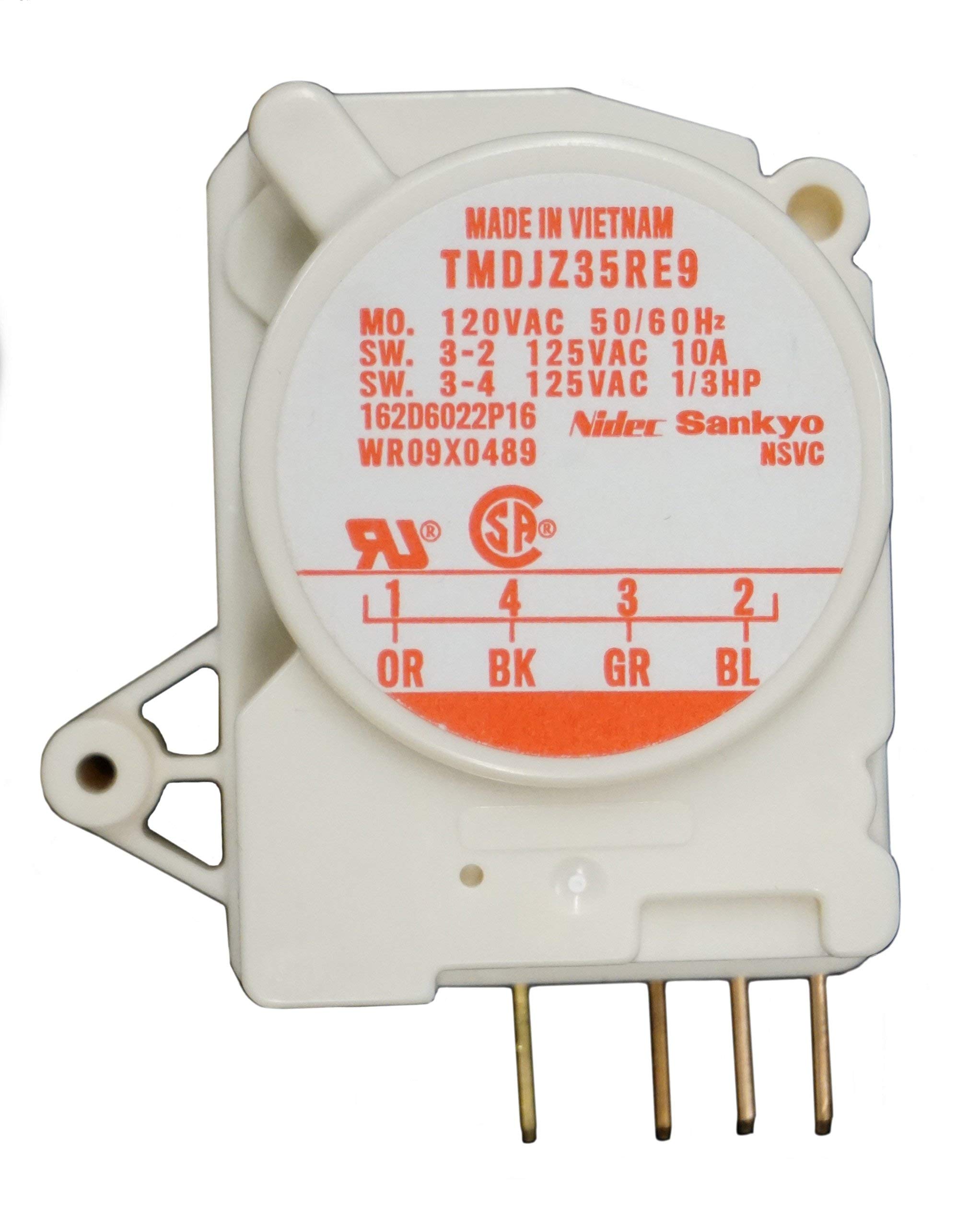 WR09X0489 Refrigerator Defrost Timer for Refrigerators