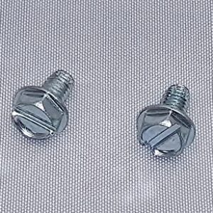 597440 Refrigerator Door Hinge Mount / Appliance Screw - Genuine New - Set of Two (2) - AM 1-1-1 - EA221223