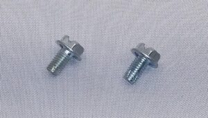 597440 refrigerator door hinge mount / appliance screw - genuine new - set of two (2) - am 1-1-1 - ea221223