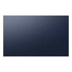 samsung raf36db4qn bespoke 4-door french door refrigerator panel in navy steel - bottom panel