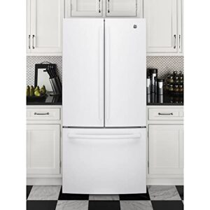 GE GWE19JGLWW French Door Refrigerator