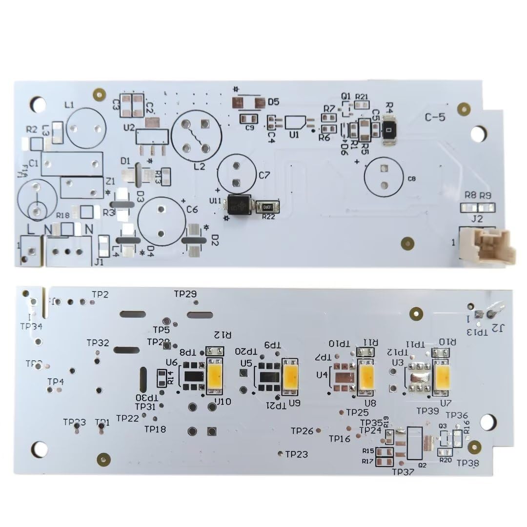 W10515057 Refrigerator LED Light Control Board Replace AP6022533 PS11755866 for Kenmore 10651139214 Refrigerator