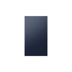 samsung raf18dbbqn bespoke 4-door flex(tm) refrigerator panel in navy steel - bottom panel