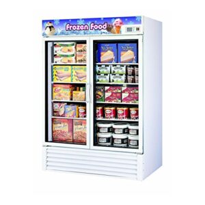 Turbo Air Reach-In Freezer Merchandiser, One-Section, 23 cu. ft., White