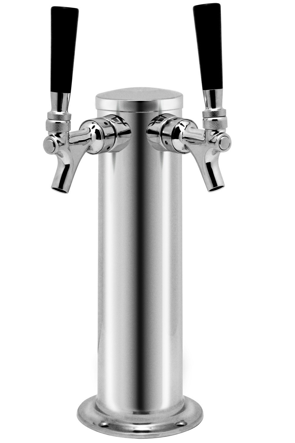 Kegco KC EBUTCK2-5T Ultimate Tower 2 Kegerator Conversion Kit with 5 lb Tank, Stainless Steel