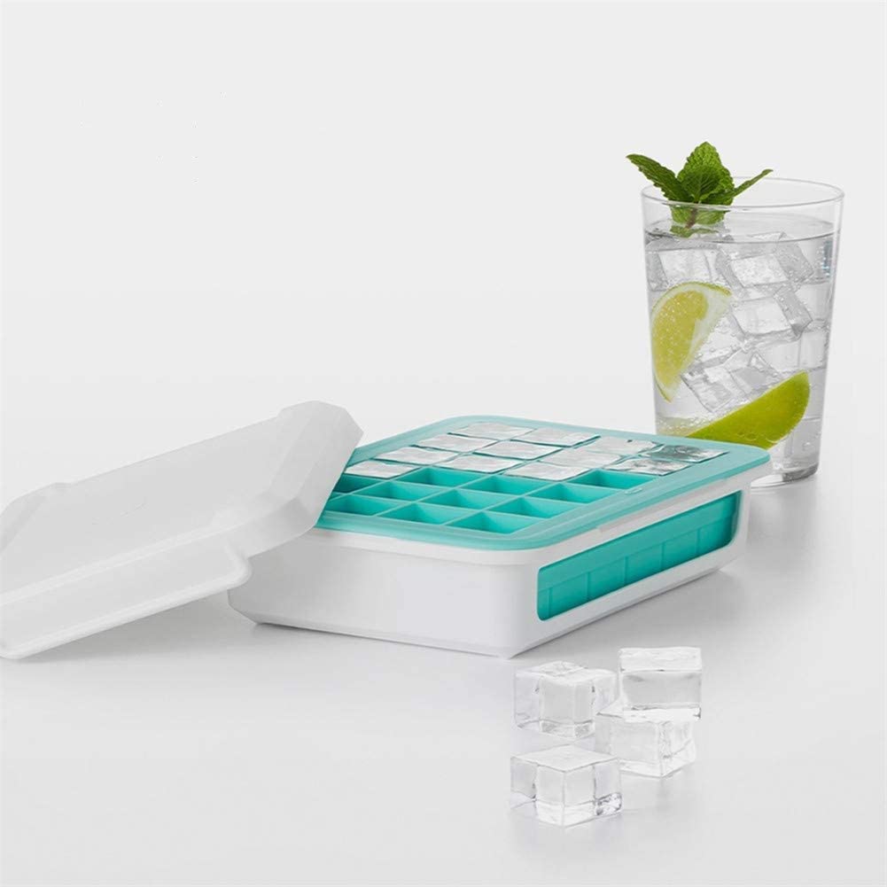 MXJCC The Sanitary Ice Tray for Freezer - Disassemble This Ice Cube Tray with Lid for Easy Cleaning - ice Cube Maker Makes