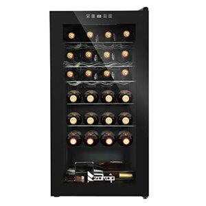 na american standard jc-82 ac 115v /60hz 28bottle/2.8cu.ft/80l/ compressor wine cooler black