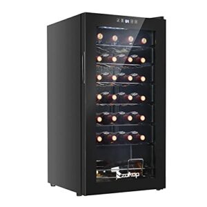 NA American Standard JC-82 AC 115V /60Hz 28Bottle/2.8Cu.Ft/80L/ Compressor Wine Cooler Black