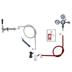 kegco bf shck-nt conversion kit, 1 faucet without tank, standard